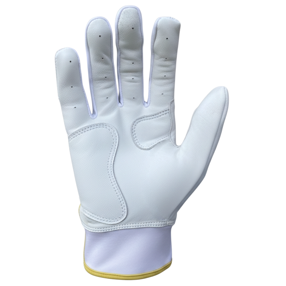 Gold White Batting Gloves | Stylish Performance Gear | Roman Gloves ...
